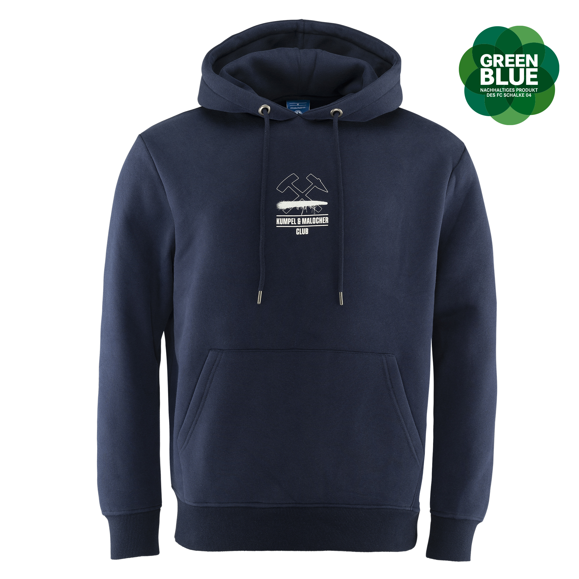 Kapuzen-Sweat Kumpel & Malocher navy - FC Schalke 04 Fanshop
